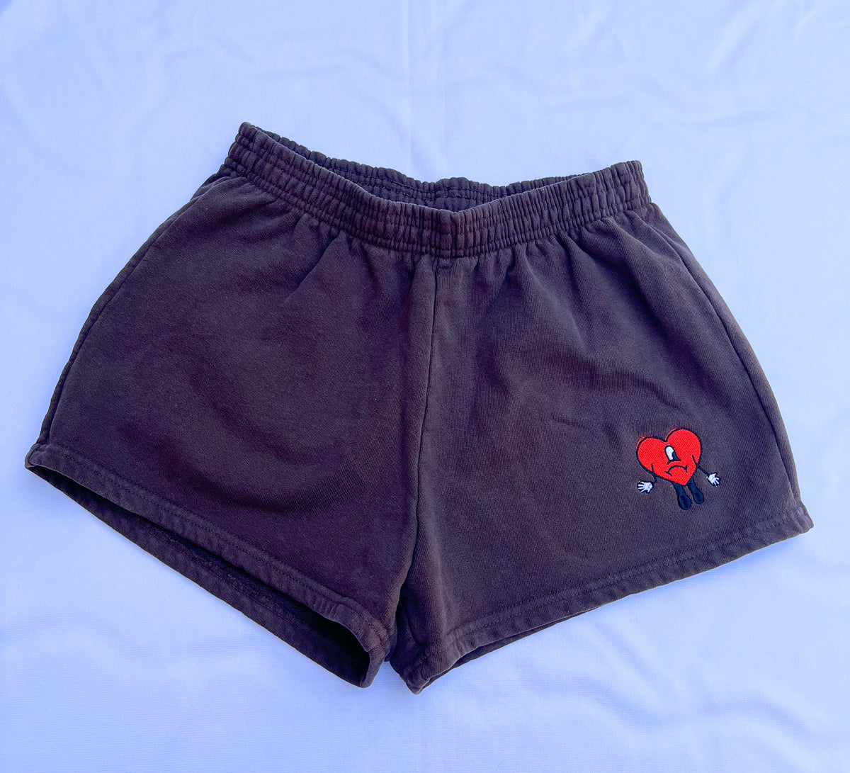 Women's Heart Fleece Shorts – wildstitches.com